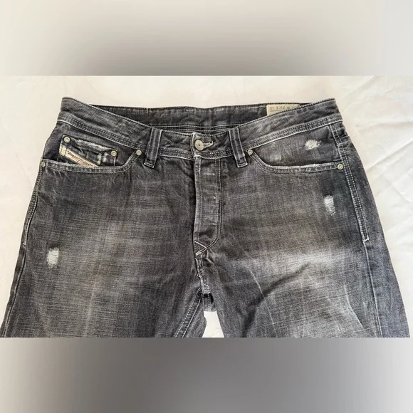 Diesel | Jeans | Diesel Viker Jeans Size W33 L3 Distressed Wash Made In ...